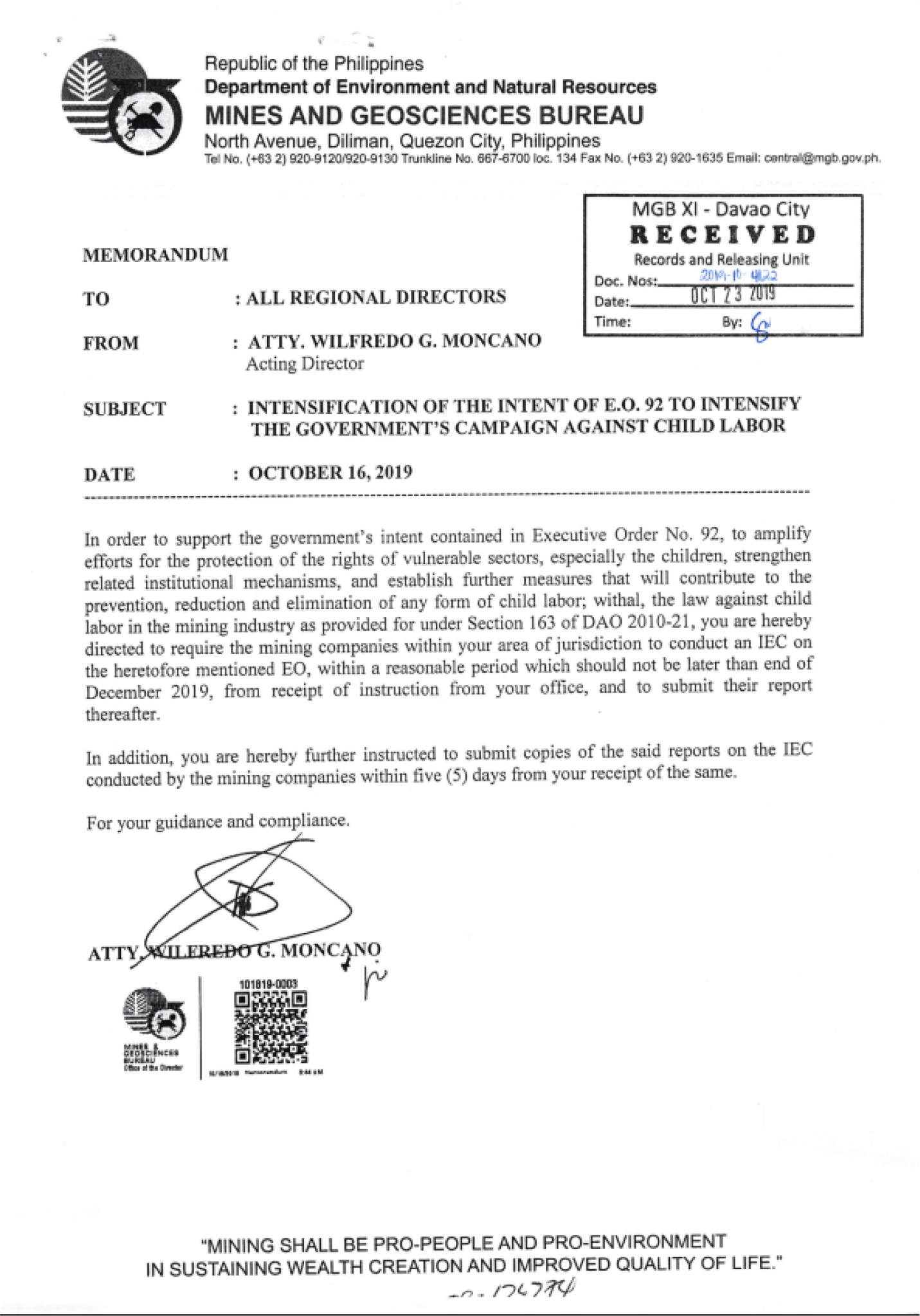 Laws and Issuances - Batang Malaya